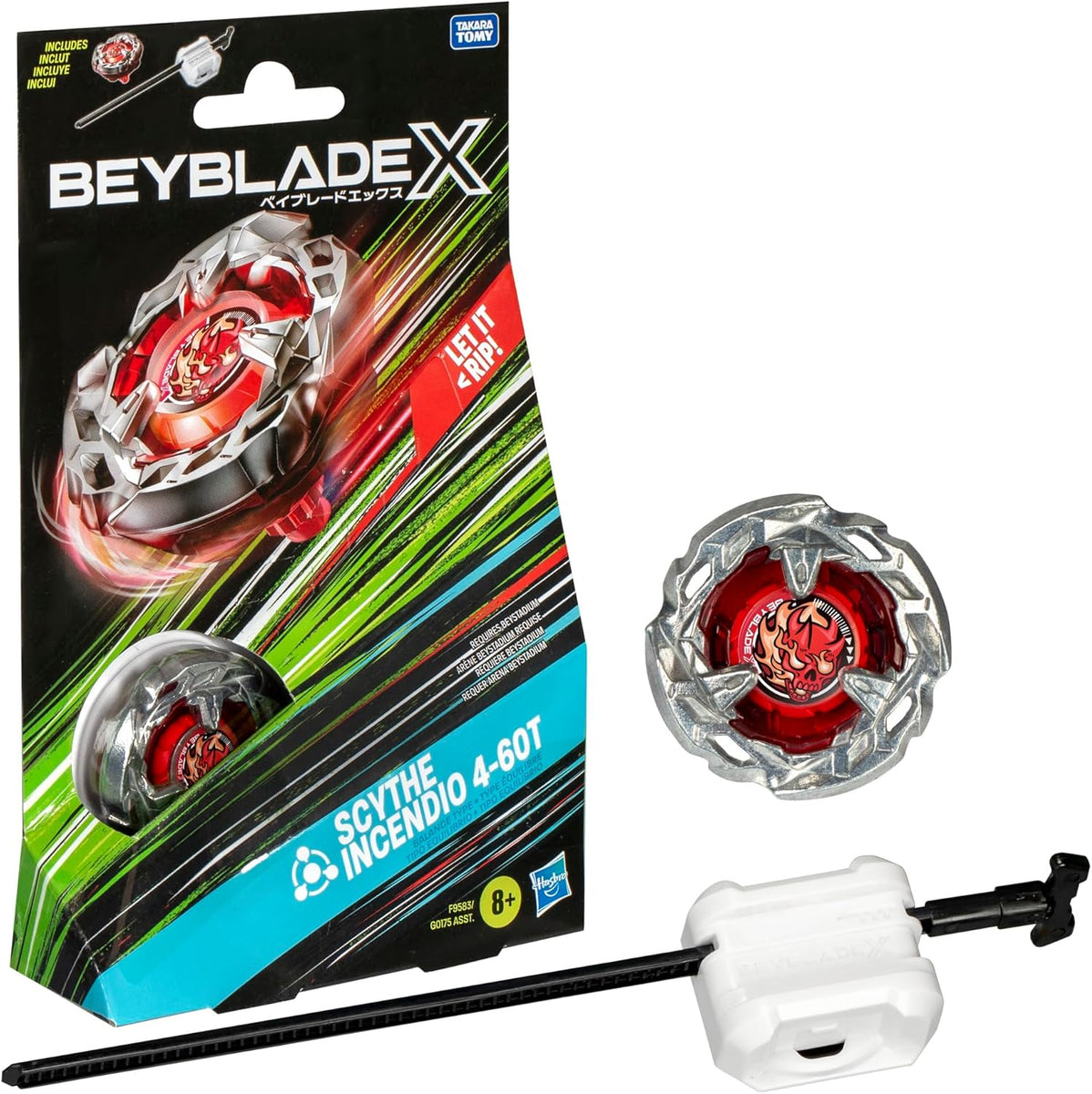 HSB BEYBLADE X STARTER BALANCE - SCYTHE INCENDIO – The Discovery Hut