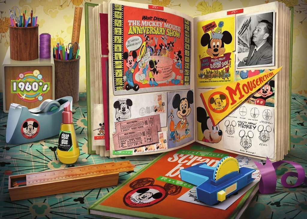 PZ 1000 RV DISNEY MICKEY'S 1960 COLLECTOR EDITION – The Discovery Hut